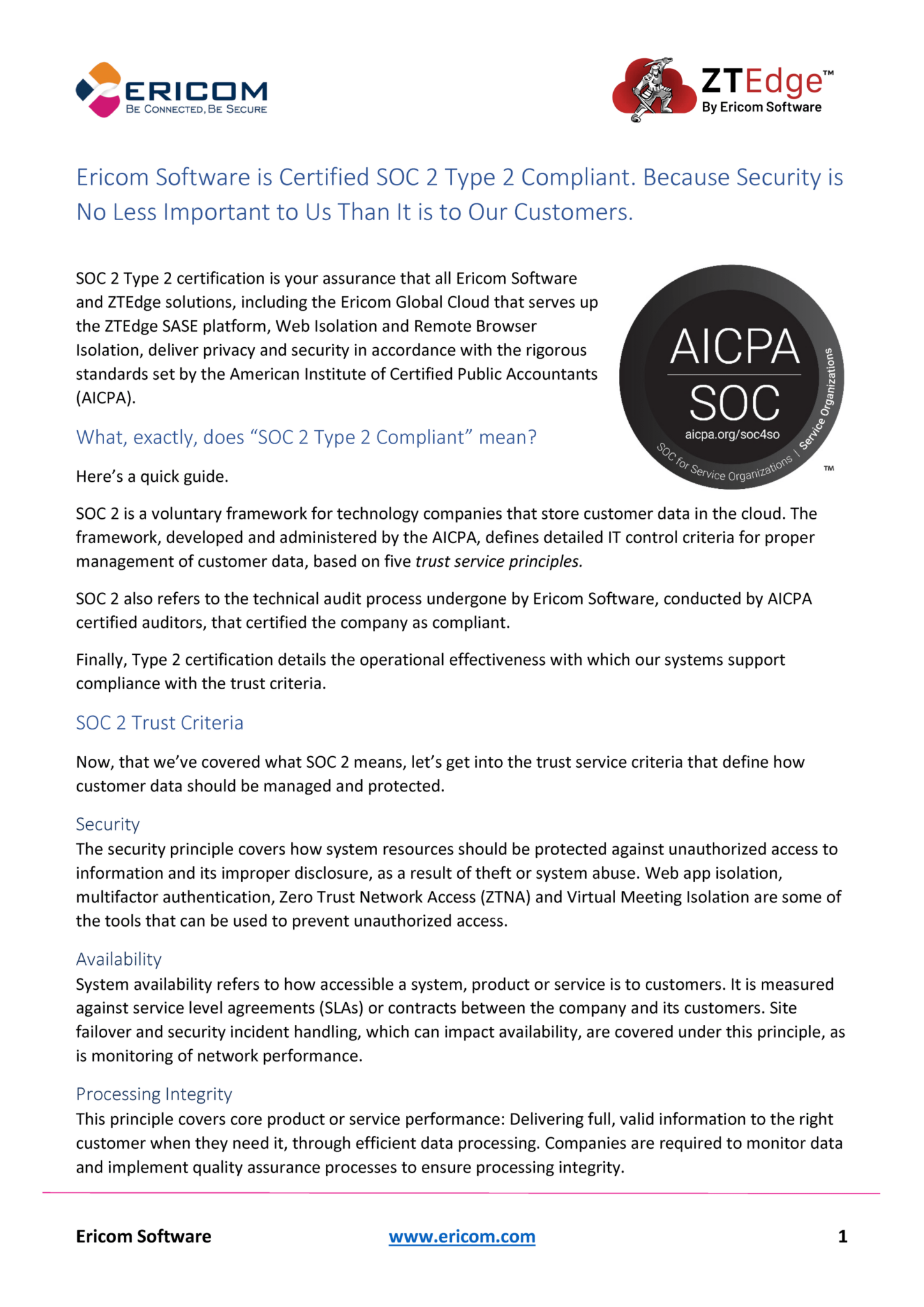 Resources - Ericom Software